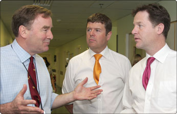 Nick Clegg visits Chelsea and Westminster for first NHS ‘listening ...