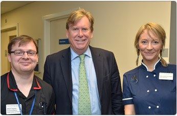 Health Minister Simon Burns visits Chelsea and Westminster — Chelsea ...