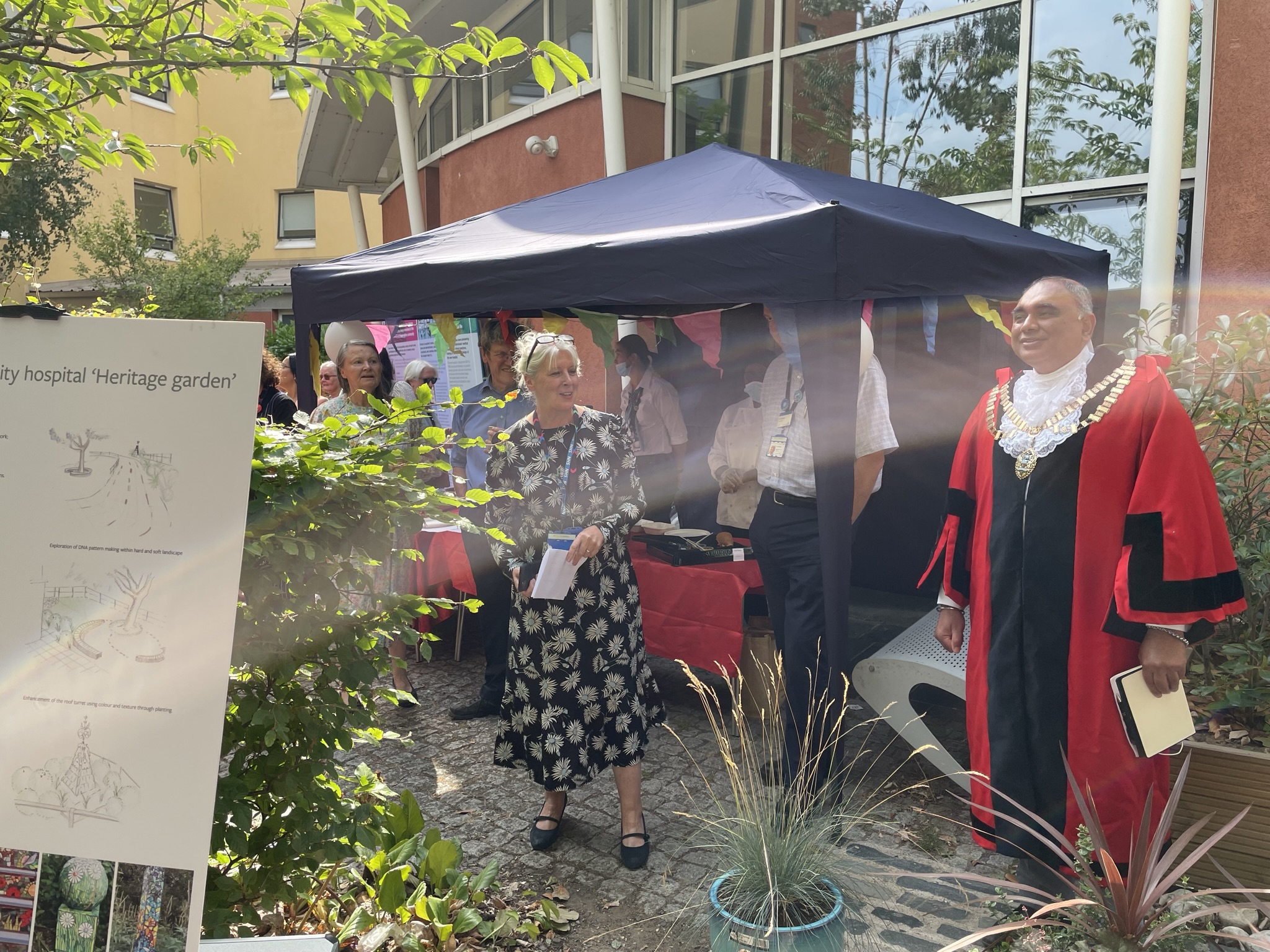 Lesley Watts and Mayor of Hounslow Heritage Exhibition — Chelsea and ...